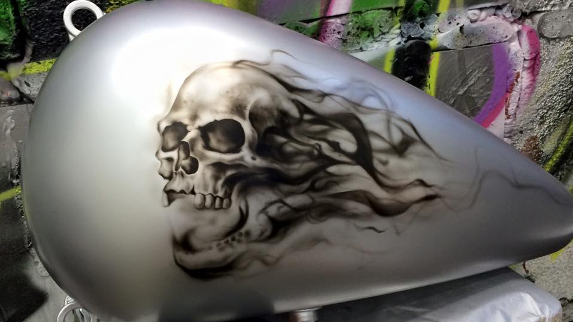 Custom Harley Tank | Andrew Kostakis