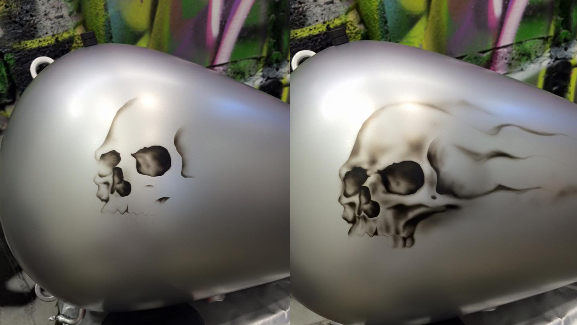 Custom Harley Tank | Andrew Kostakis